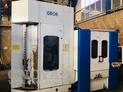 فرز CNC سنترافقی 2 پالت آلمان مدل GROB BZ 510 - سی ان سی یاب